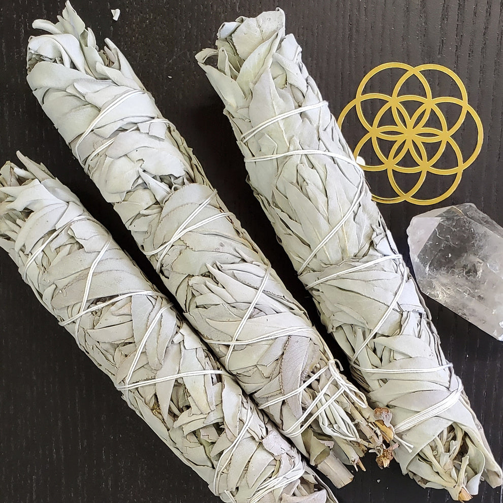 White Sage Bundle – Sandalwood Stone